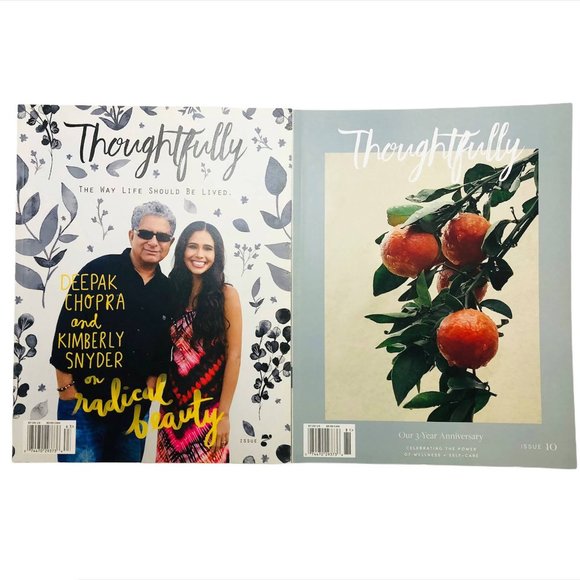 Lifestyle | Accents | Thoughtfully Magazines Anniversary Edition Deepak | Poshmark